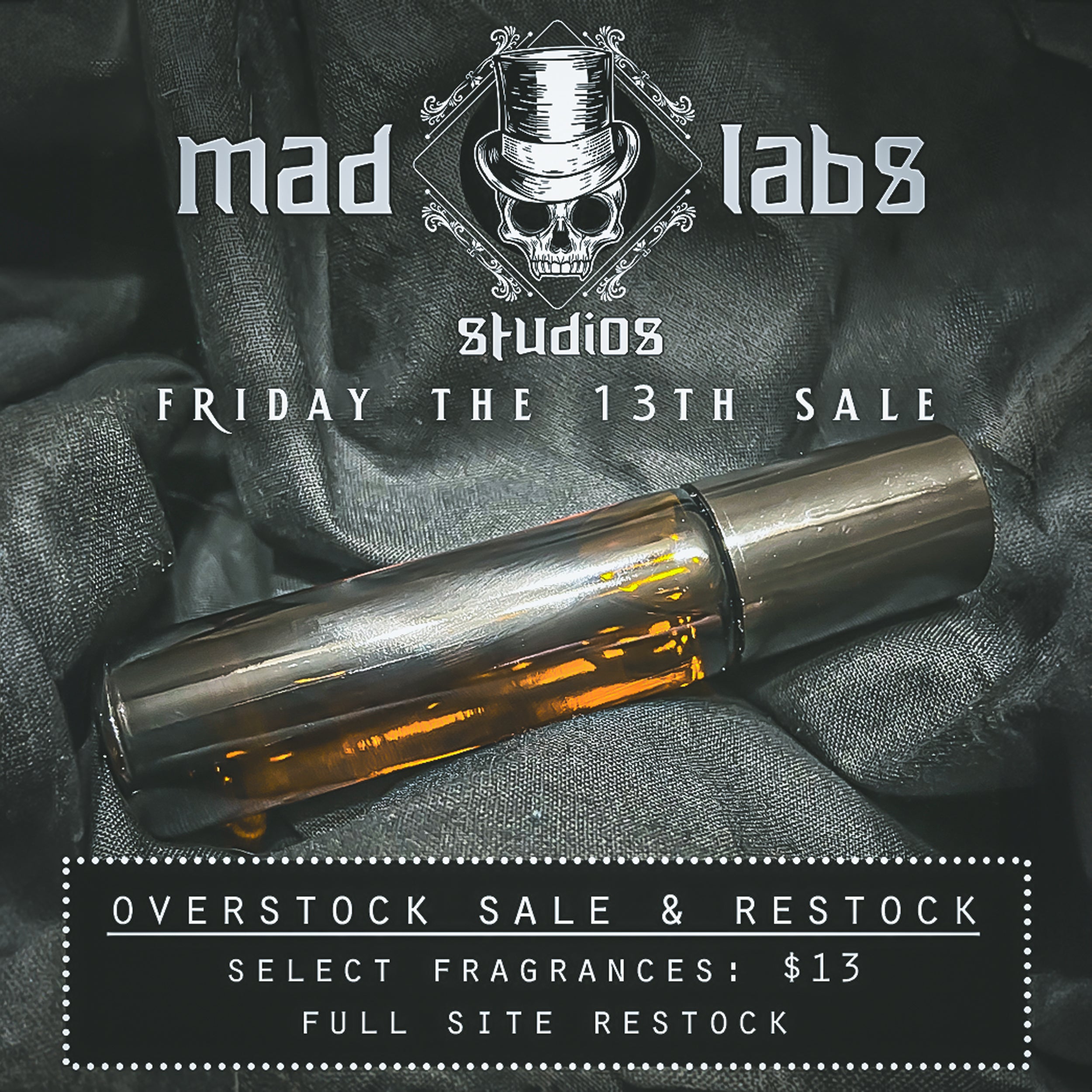 OVERSTOCK SALE – Mad Labs Studios